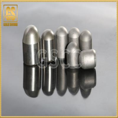 China HIP Sintered Tungsten Carbide Button for Medium Pressure DTH Drilling 8mm for sale