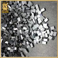 China Tungsten Carbide Saw Tips YG3 YG6X YG6 YW1 13 g/cm3 Density 90.6 HRA for Wood Metal Cutting for sale