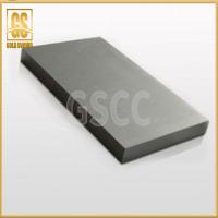 China OEM Solid Flat Tungsten Carbide Plate YG15 Uniform Density for sale