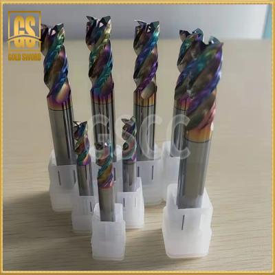 China 55 Degree 3 Blade Uncoated Tungsten Steel End Mill CNC Tool Alloy Knife for sale