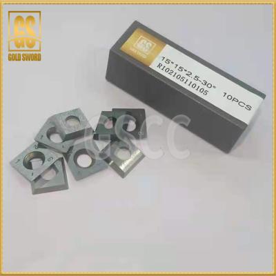 China Disposable Woodworking Spiral Cutter Blades 15mm x 15mm for Four-Side Planer Alloy Inserts for sale