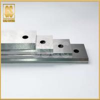 China K10/K20/K30 Sintered Solid Tungsten Carbide Strips Medium Grain Size Easy Storage for sale