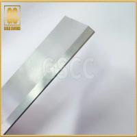 China Solid pressure Sintered Solid Tungsten Carbide Strips Medium Grain Size Easy Storage，1000*70*10 super long strip carbide for sale
