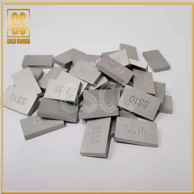 China Tungsten Carbide Stone Cutting Blade SS09 SS10 20x12x3/5 Durable Wear Resisting for Marble Sandstone for sale