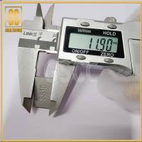 China Tungsten Carbide Stone Cutting Blade SS09 SS10 20x12x3/5 Durable Wear Resisting for Marble Sandstone for sale