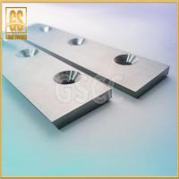 China Tungsten Carbide Cutting Tips with Hole for Plastic Paper Aluminum 92 HRA for sale