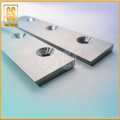 China Tungsten Carbide Cutting Tips with Hole for Plastic Paper Aluminum 92 HRA for sale