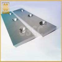 China Tungsten Carbide Cutting Tips with Hole for Plastic Paper Aluminum 92 HRA for sale