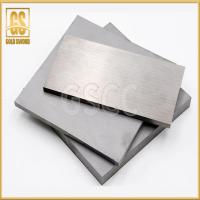 China Customized YG15 MD4 Tungsten Carbide Sheet High Hardness Wear Resistant 154.2mm for sale