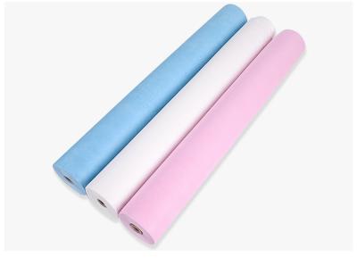 China Adults Nonwoven Oil Proof Antistatic Customized Disposable Bed Cover Roll for sale