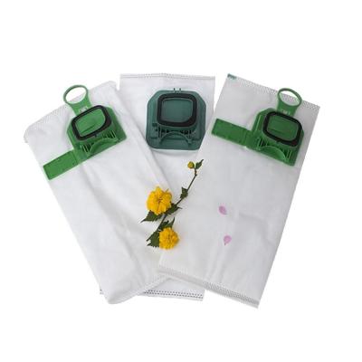 China Vacuum cleaner bag non woven 3-5 layer part change bag Vorwerk Kobold VK140 150 for filter dust bag for sale