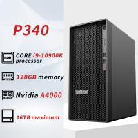 China Top Fashion Lenovo P340 I7 I9 Tower Desktop for Graphics Workstation Design Rendering for sale