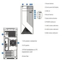 China Intel E-2236 Processor Type 4.8 GHz Main Frequency Tower Server NP3020M5 for Demands for sale