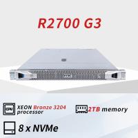 China 64GB Memory Intel Xeon C621 Processor Used 1U Rack H3C R2700 G3 Server Configuration for sale