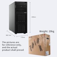 China Intel Xeon E-2100/2200 Processor Main Frequency 2.1GHz ThinkSystem ST258 Tower Server for sale