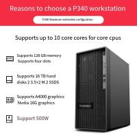 China Lenovo P340 I7/I9 Workstation Top Fashion GPU Tower Desktop for Design Rendering Modeling Editing 256G HDD for sale