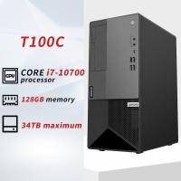 China Lenovo T100C Tower i5-10400 8GB Memory 1TB HDD Server 1TB Storage for Large Data Needs for sale