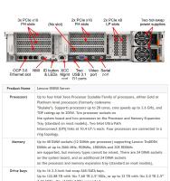 China 2.5GHz Intel Xeon Gold Processor Lenovo ThinkSystem SR850 Rack Server for Enterprise for sale