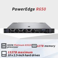China R650 PowerEdge 1U Xeon 4310 1.2GHz 16gb 2*600gb H355 Rack Server Used Products Status for sale