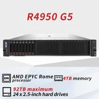 China Best H3C R4700 G3 R4700G5 8SFF 4LFF 1U server R4950 G5 AMD NVME 7542 7642 7702 2.9Hz Stock for sale