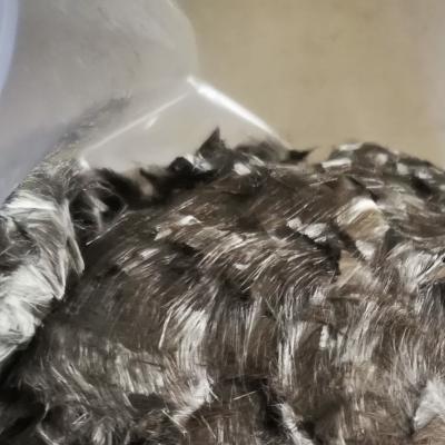 China Toray Superconductive Electroless Nickel Plated Short Cut Carbon Fiber Filaments - 6mm Nickel Plated Short Cut Carbon Fiber for Electromagnetic Shielding for sale