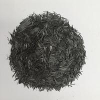 China Material-modified cement shielding 12mm chopped carbon fiber, high-temperature resistant, high-strength and tensile chopped carbon fiber for sale