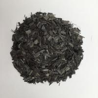 China Material-modified cement shielding 12mm chopped carbon fiber, high-temperature resistant, high-strength and tensile chopped carbon fiber for sale