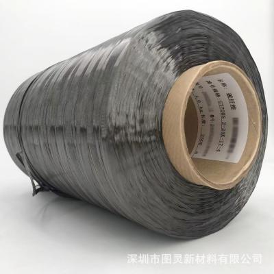 China Weihai Guangwei Extruded GT700S-24K Carbon Fiber Yarn Guangwei Extruded T700S 24K Carbon Fiber Yarn for sale