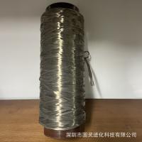 China Toray Nickel-Plated Carbon Fiber Yarn, Electromagnetic Shielding, 6K 12K 24K Nickel-Plated Carbon Fiber Yarn for sale