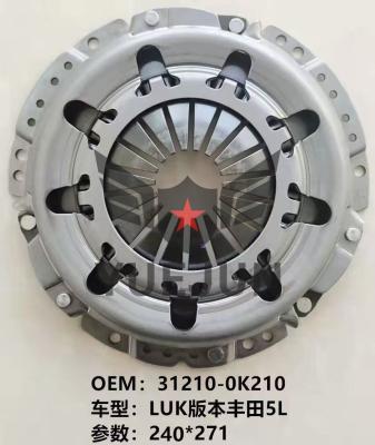 China Toyota Clutch Kit 240x150x270mm 31210-0K210 31210-0K400 for DYNA HILUX HIACE 2L 3L 5L for sale