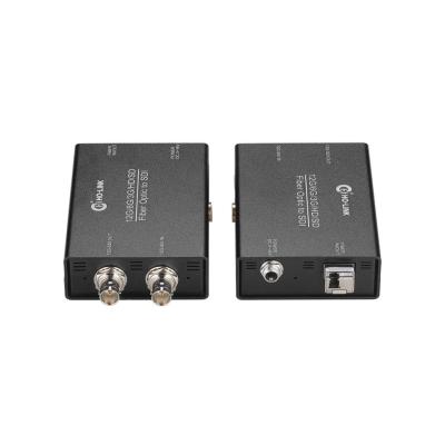 China 1-Channel BIDI 12G SDI to Fiber Converter Single Mode Single Fiber LC via SFP for sale