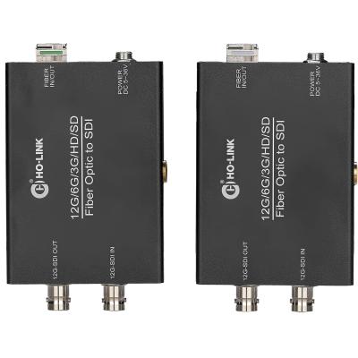 China BiDirectional 12G Compact SDI Transport Converter Including SFP Module for sale