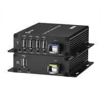 China 4-Channel USB2.0 Signal Extension up to 20km with USB to Fiber Converter for Smooth Data Transfe for sale