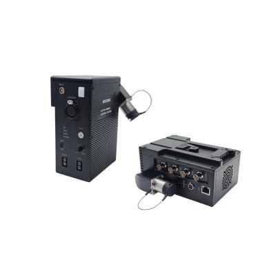 China TV Camera to OB Van over 12G SDI Fiber multiplexer converter in EFP for sale