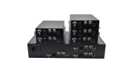 China 12G SDI Over Single Mode Fiber Transmitter and Receiver Extender Kits With XLR Audio and Ethernet for sale