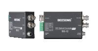 China 12G SDI Fiber Optic Converter With Tally, RS485, SFP Module for sale
