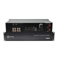 China Fiber Transmission System 12G-SDI Video+4K60Hz HDMI With KVM+XLR Audio+Network+Neutrik Fiber Connector for sale