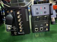 China Tri-Level SYNC 12G SDI Fiber Camera Converter With Genlock, 4 Wires Intercom, IP Control, Tally, POE+ for sale