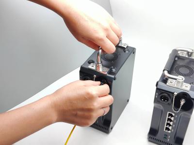 China 5x 12G SDI Fiber Transmission Mux With 1000M Network for sale