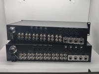 China Bidirectional Fiber Transmission System Combine with 12G SDI, XLR Audio, 10GB Ethernet, SMPTE Fiber Connector for sale
