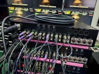 China Bidirectional Fiber Transmission System Combine with 12G SDI, XLR Audio, 10GB Ethernet, SMPTE Fiber Connector for sale