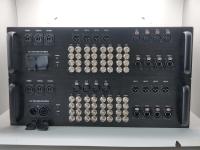 China 8CH Bidi 12G SDI Video Fiber Transmission System with XLR Audio, 10GB Network, Opticalcon Duo Fiber Connector for sale