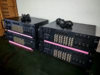 China 8CH Bidi 12G SDI Video Fiber Transmission System with XLR Audio, 10GB Network, Opticalcon Duo Fiber Connector for sale