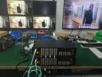 China 16x 12G Input, 6x 12G Return, Dual Audio and 4x 10G Network Connection Fiber Box for sale