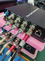 China 4x 3G SDI Input With 1GB Network Multi-Signals Fiber Transmission Equipment for sale