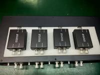 China 12G SDI Digital Broadcast Video Over Single Mode Fiber Optic 1TX 4RX for sale