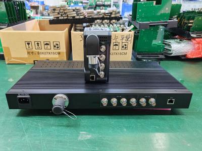 China Bidirectional 12G Fiber Transmission System with 1GB Ethernet For BMD Cameras for sale