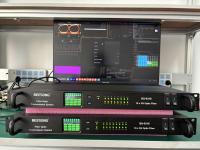 China BS-0316 BEESONG 16-Channel 3G SDI Fiber Converter Transmitter and Receiver Mux Fiber With LCD Screen for sale