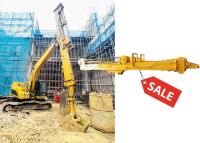 China Top 1 Excavator Clamshell Telescopic Arm BS900E 30M 32M for sale