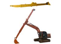 China Two Section Excavator Telescopic Boom Arm With Standard Or Clamshell Bucket for sale